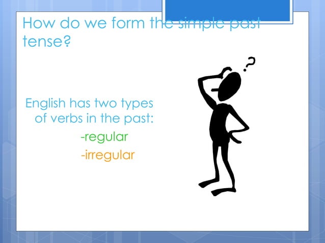 Past tense ppt | PPT