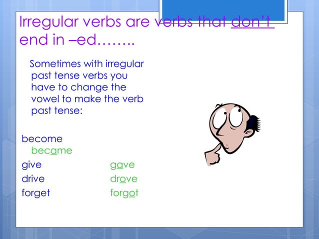 Past tense ppt | PPT