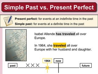 Past tense &present perfect | PPS