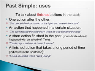 Past tenses | PPT