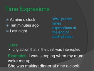 Past tenses | PPT