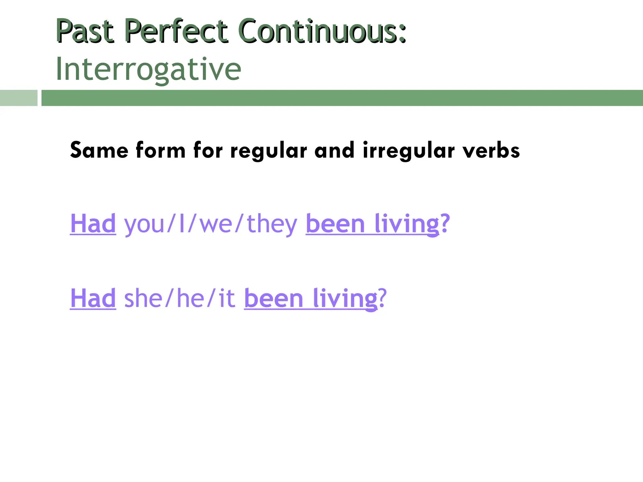 Past Tenses Power Point Presentation for Elementary classses | PPT