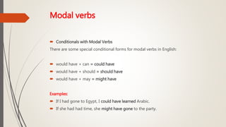 Past unreal conditional | PPTX