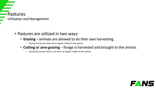 Pasture Management and Fodder Production | PDF | Agriculture | Industries
