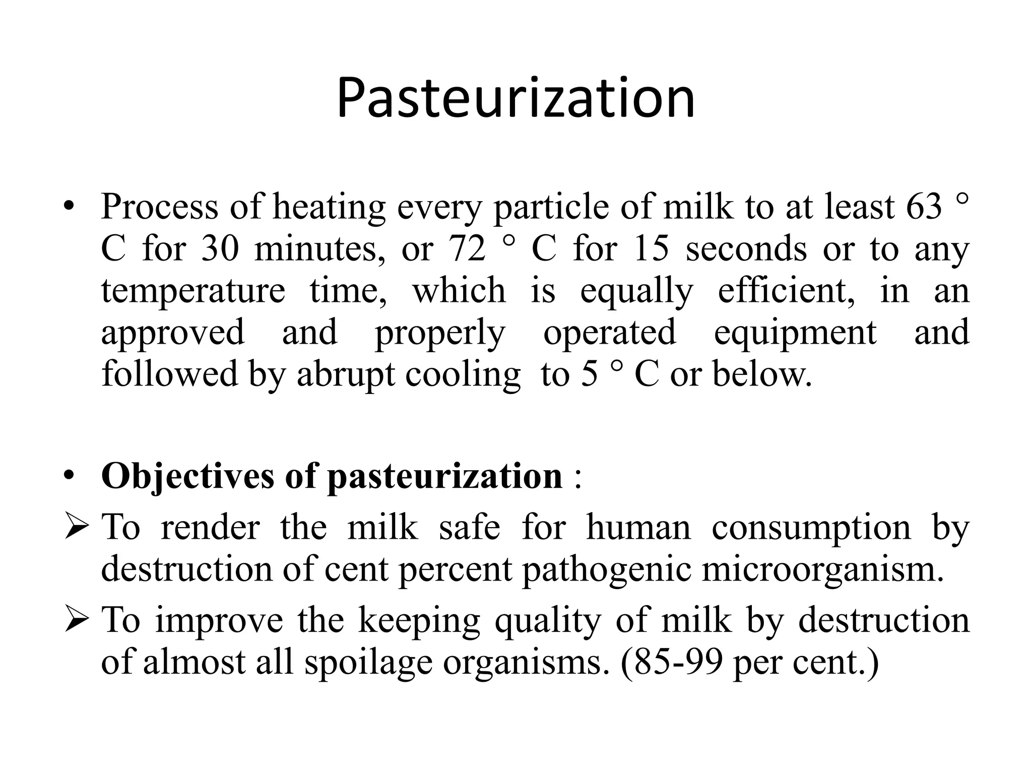 Milk pasteurization : important method to increase the shelf life of ...