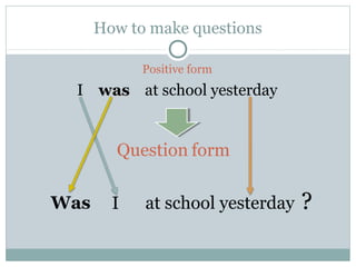 Past verb to be | PPT
