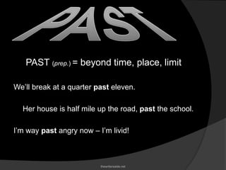 Past v. Passed | PPT