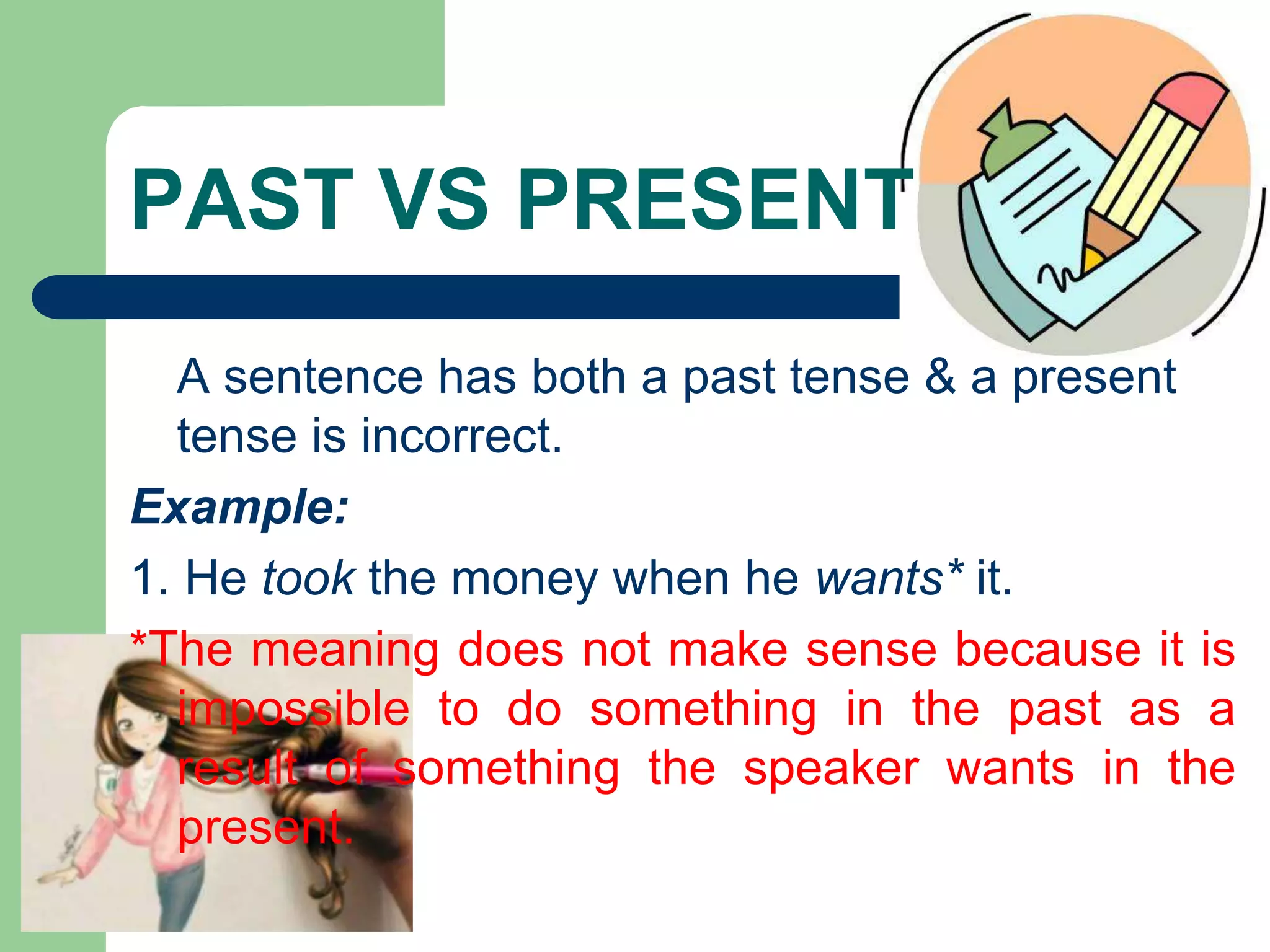 Past versus Present | PPT