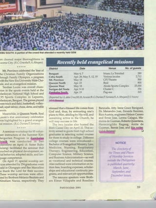 Pasugo Vol53 Jul2001 | PDF