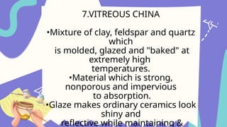 all about ceramics material science and engineering | PPTX