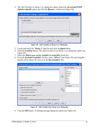 SPSS statistics - how to use SPSS | DOC