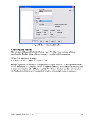 SPSS statistics - how to use SPSS | DOC