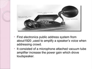 Public Address System Complete Details and Design | PPT