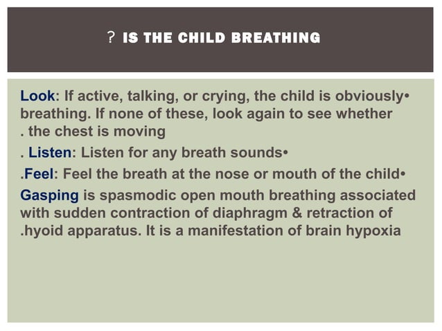 Pediatric assessment triangle | PPT | First Aid | Injuries