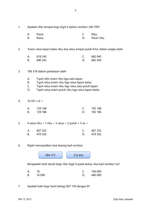 Pat 2017-mt-t5-k1 | PDF