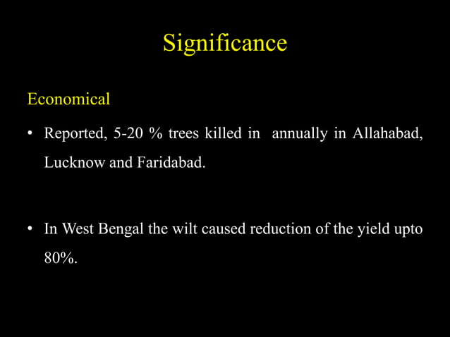 Plant Pathology - Guava Wilt | PPTX | Agriculture | Industries