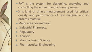 Pat process analytical technique | PPTX