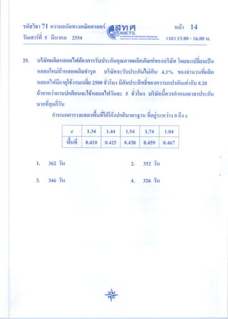 ข้อสอบ GAT PAT | PDF