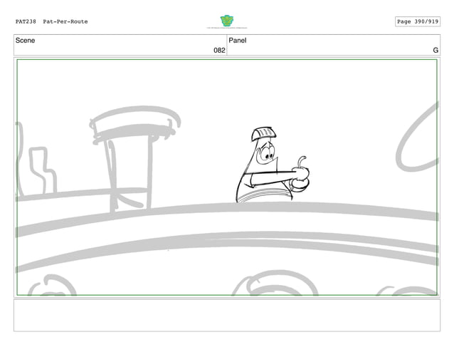 The Patrick Star Show- Pat-Per Route (Storyboard Excerpt) | PPT