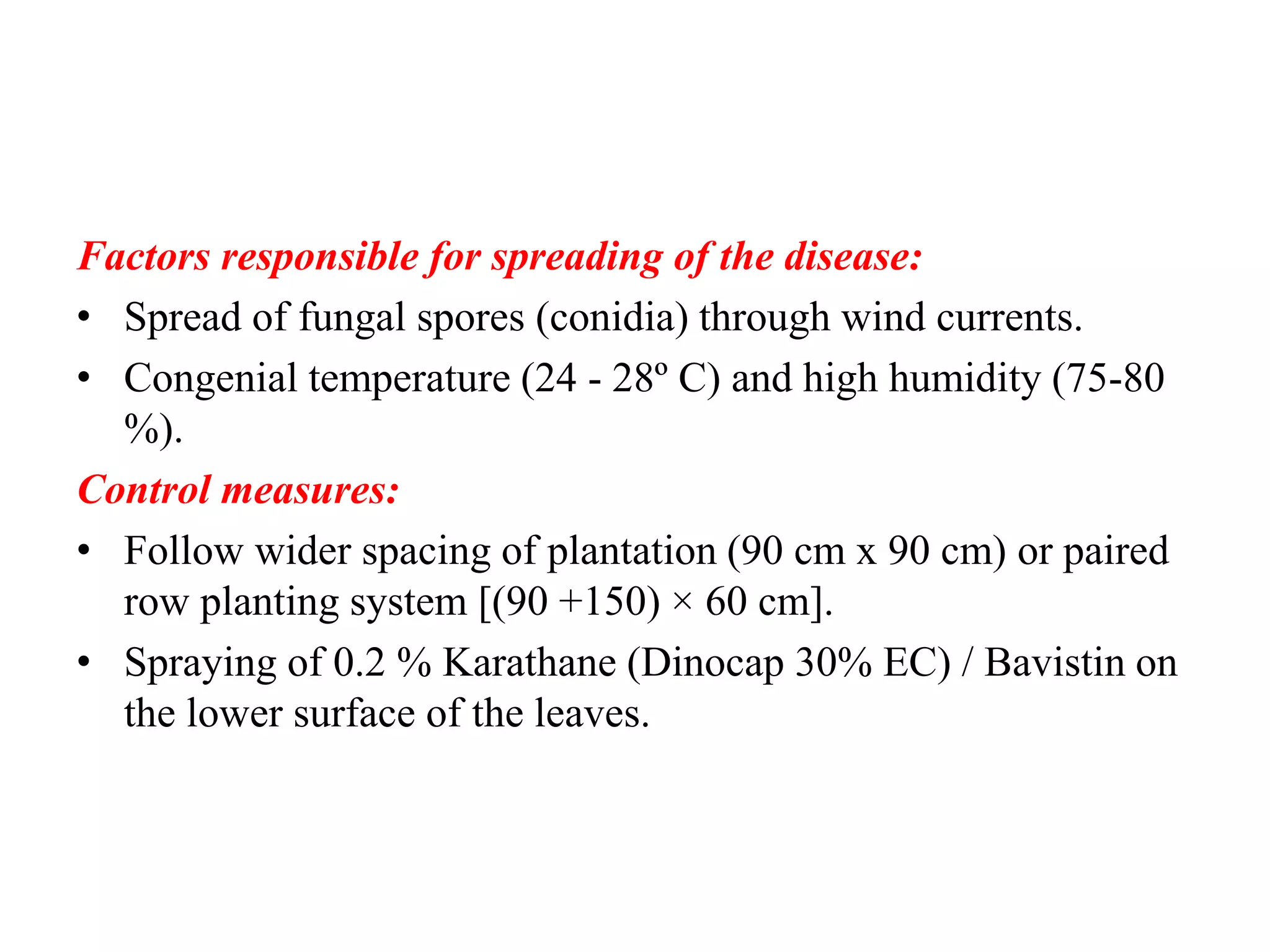 DISEASE OF MULBERRY | PPTX