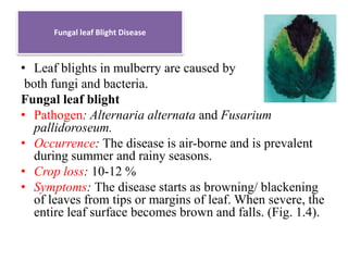 DISEASE OF MULBERRY | PPTX