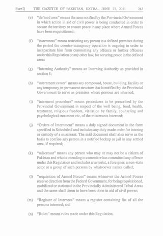 PATA Actions in Aid of Civil Power (June 2011) | PDF