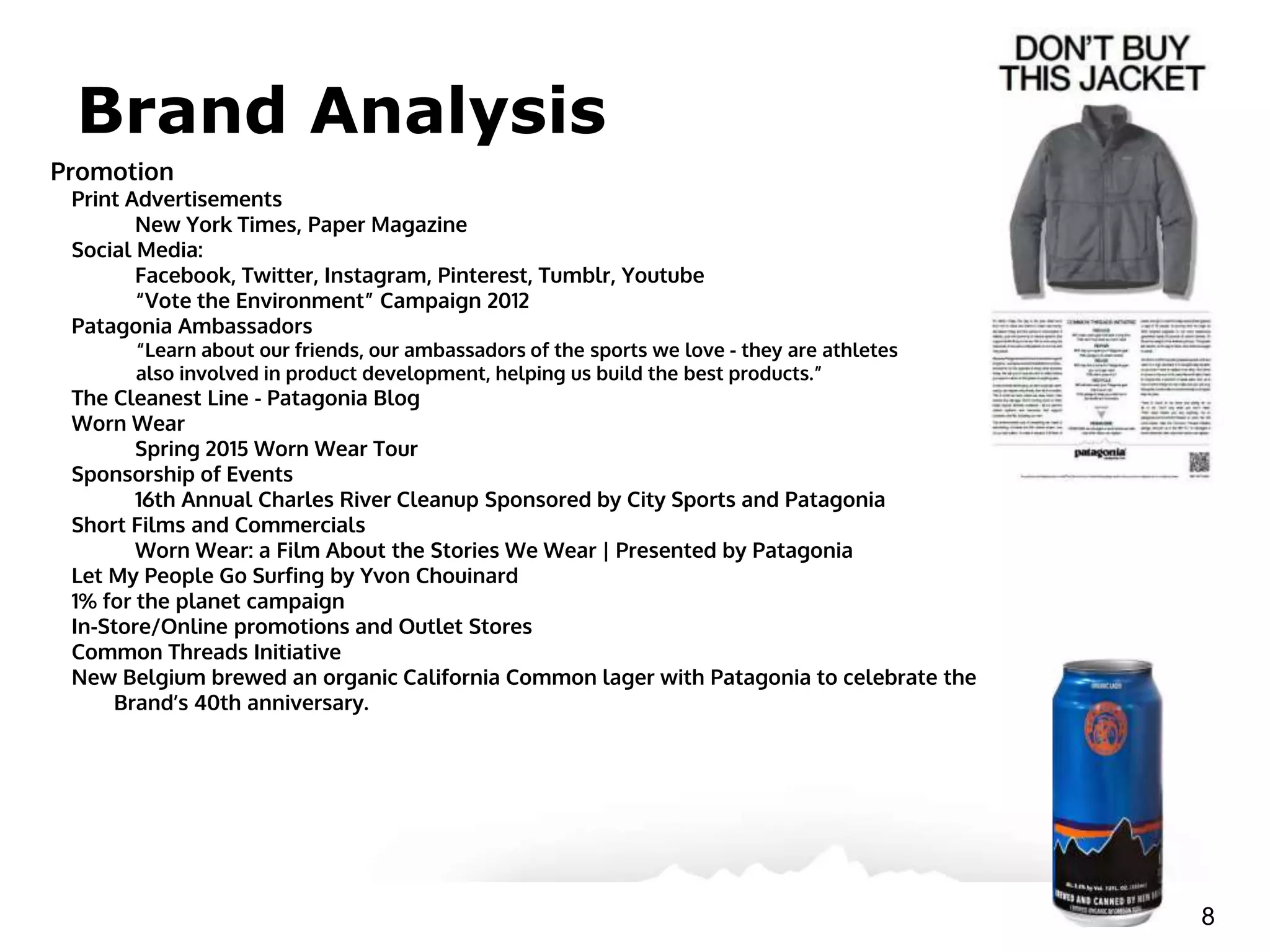 Patagonia Ad Campaign | PPTX