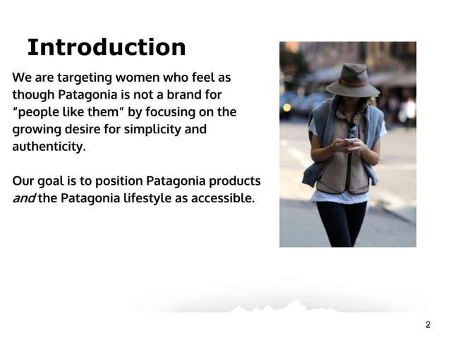 Patagonia Ad Campaign | PPTX