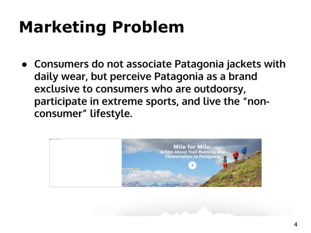 Patagonia Ad Campaign | PPTX