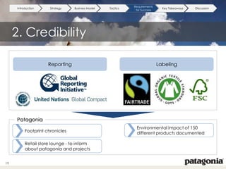 Environmental Differentiation Strategy of Patagonia | PPTX