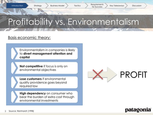 Environmental Differentiation Strategy of Patagonia | PPTX | Business ...