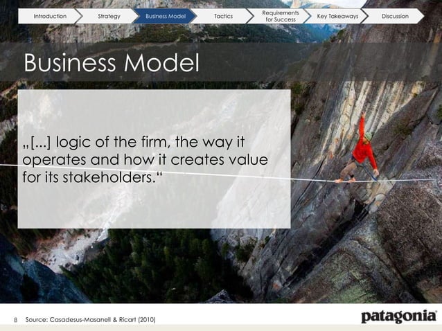 Environmental Differentiation Strategy of Patagonia | PPTX | Business ...