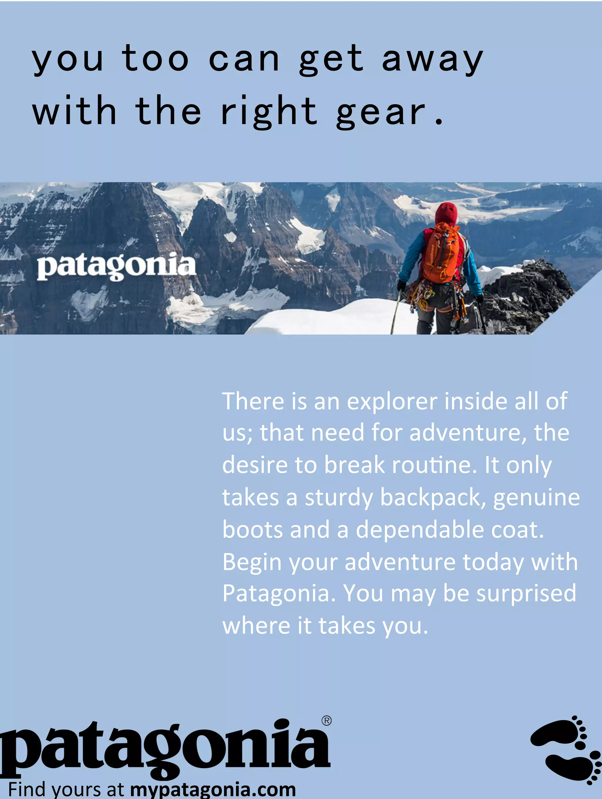 Patagonia Print Ad | PDF