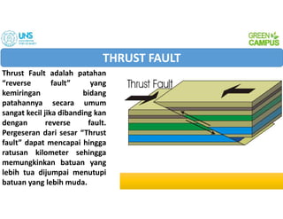 Patahan, Materi Ajar Geologi UNS SURAKARTA | PPT