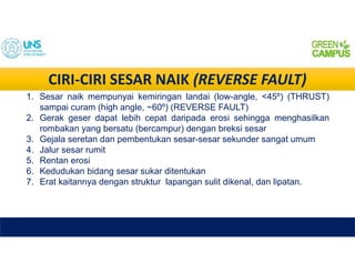 Patahan, Materi Ajar Geologi UNS SURAKARTA | PPT