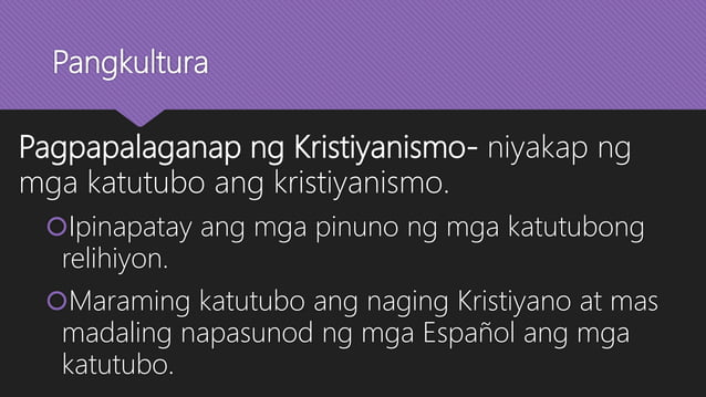 Mga Patakarang Ipinatupad ng mga Español sa Pilipinas | PPTX