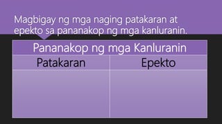 Mga Patakarang Ipinatupad ng mga Español sa Pilipinas | PPTX