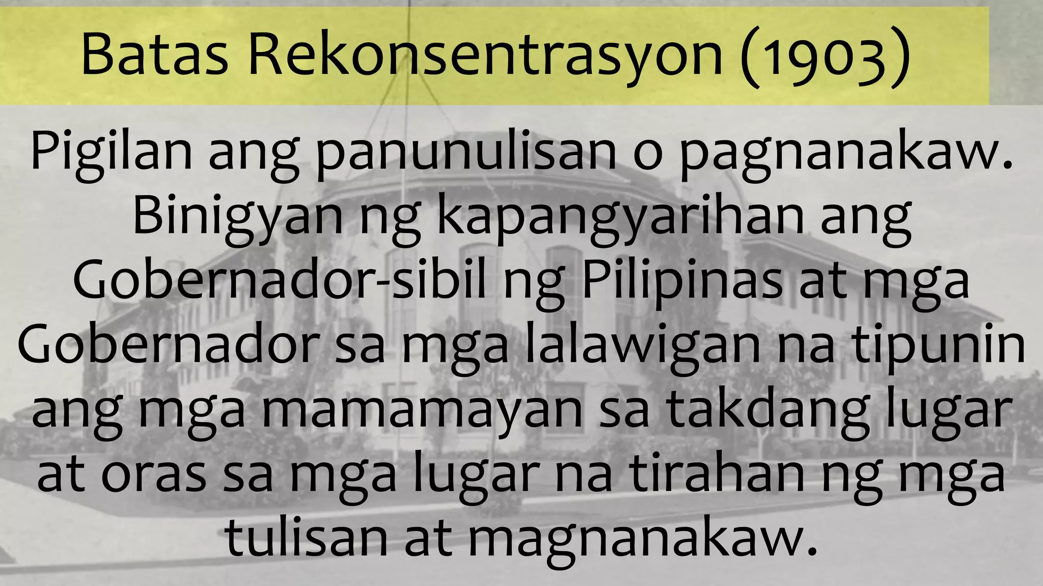Patakarang kooptasyon (pilipinisasyon) | PPTX