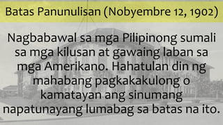 Patakarang kooptasyon (pilipinisasyon) | PPTX