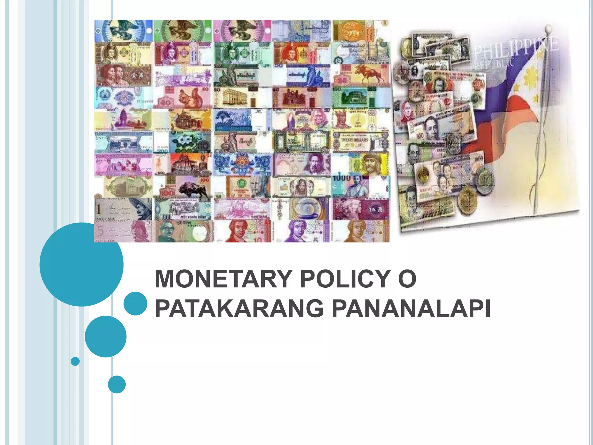 Patakarang pananalapi | PPTX