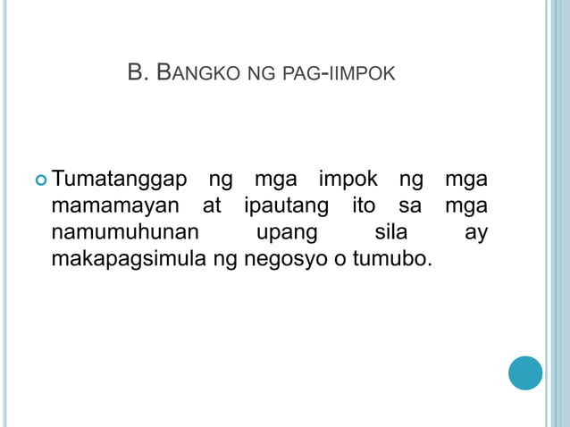 Patakarang pananalapi | PPTX