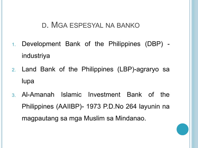 Patakarang pananalapi | PPTX