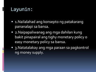 PATAKARANG PANANALAPI | PPTX