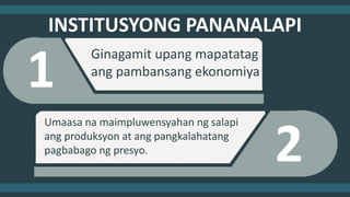 Aralin 22: Patakaran ng Pananalapi | PPT