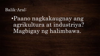 patakaran sa sektor ng industriya.pptx