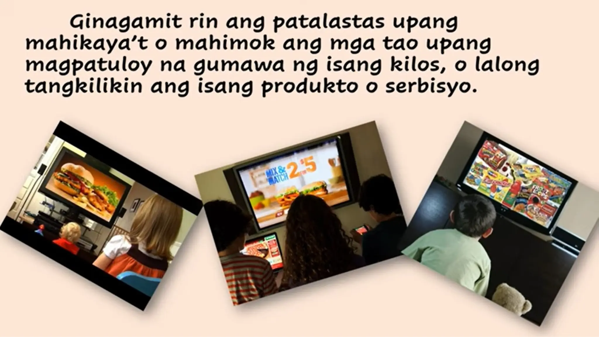 Paggawa ng Patalastas at Usapan Gamit ang iba't ibang bahagi ng ...