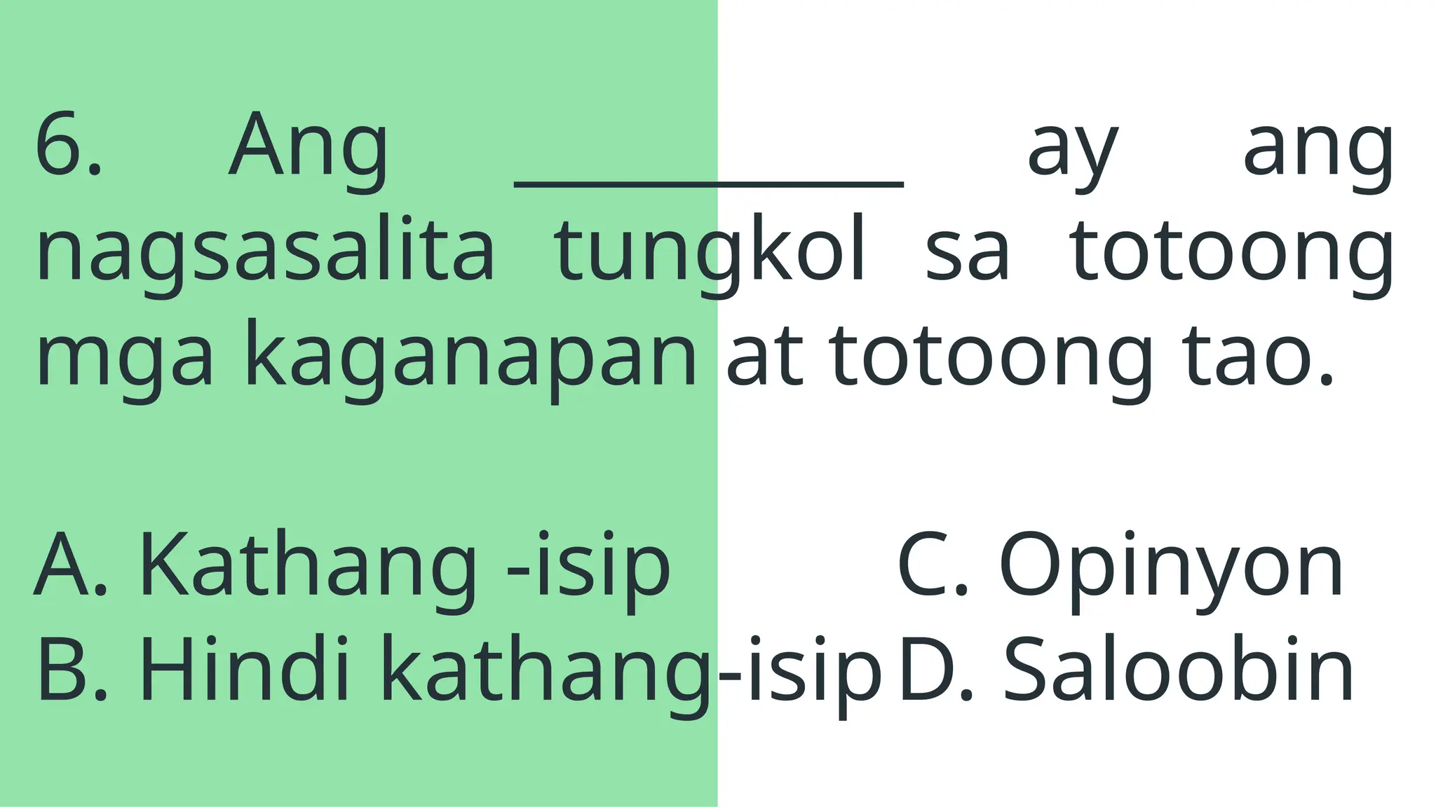 Paggawa ng Patalastas at Usapan Gamit ang iba't ibang bahagi ng ...