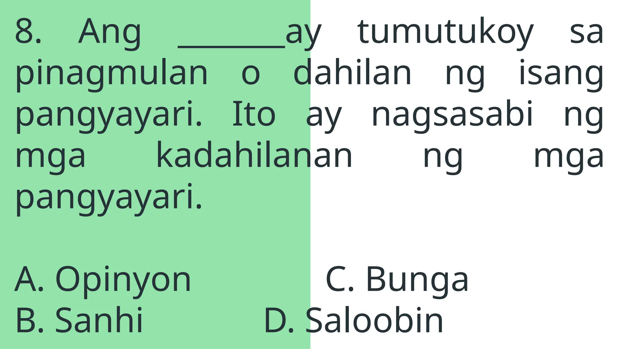 Paggawa ng Patalastas at Usapan Gamit ang iba't ibang bahagi ng ...