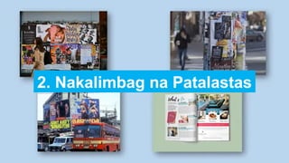 Paggawa ng Patalastas at Usapan Gamit ang iba't ibang bahagi ng ...