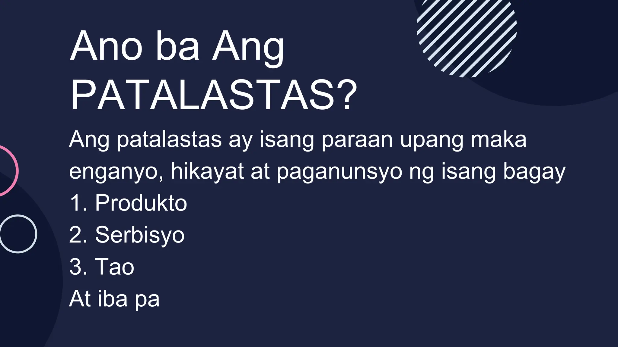 Ano ang patalastas: anyo at paraan ng pagawa | PPTX